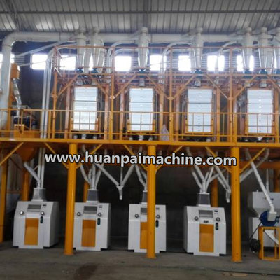 50-60TPD flour mill machines maize milling and packaging machine cost of maize milling machine in kenya