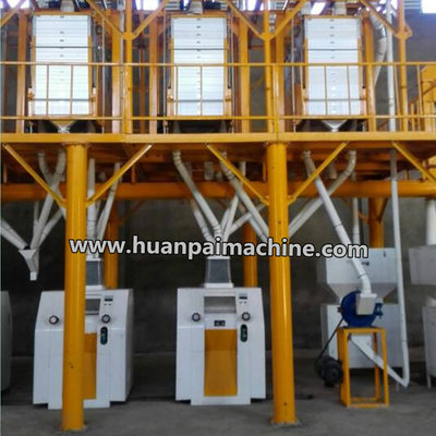 50-60TPD flour mill machines maize milling and packaging machine cost of maize milling machine in kenya