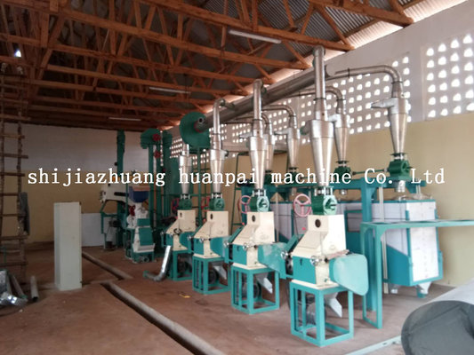 25T/24H maize meal machine prices in south africa corn mill with diesel engine