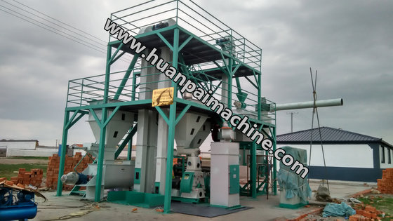 1-5 TPH animal fodder processing machine animal mill crusher machine electric fodder machine
