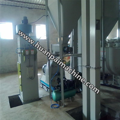 1-2 TPH poultry feed mill equipment / feed processing machines / cattle feed mixer feed production line