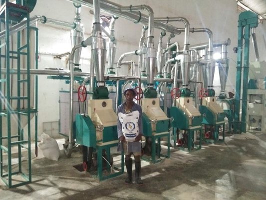 12-14TPD maize milling machine, corn flour making machine, maize flour milling machines