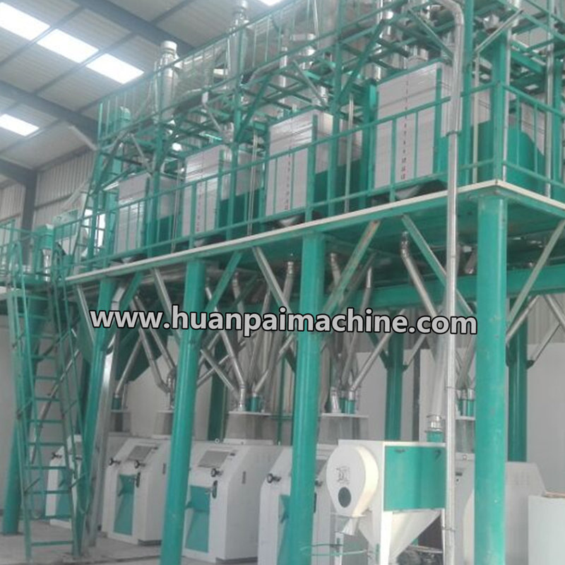 30-50TPD flour mill machines maize meal grinding machines grinding mills for sale in zimbabwe