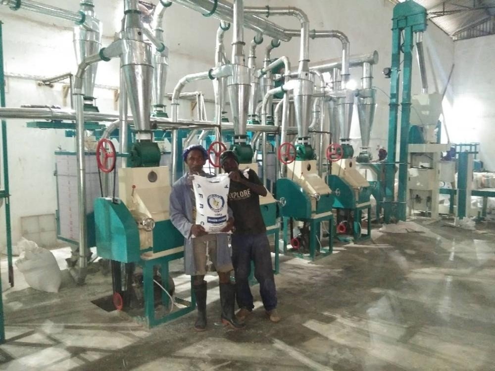 12-14TPD maize milling machine, corn flour making machine, maize flour milling machines