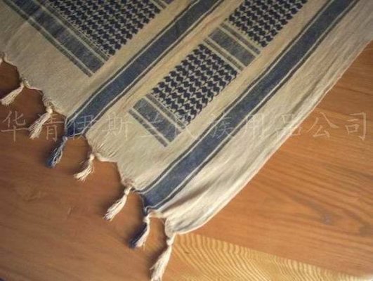 Arab military turban  / Arabian Military jacquard scarf / Arabian pure cotton military scarf / Muslim hijab scarf