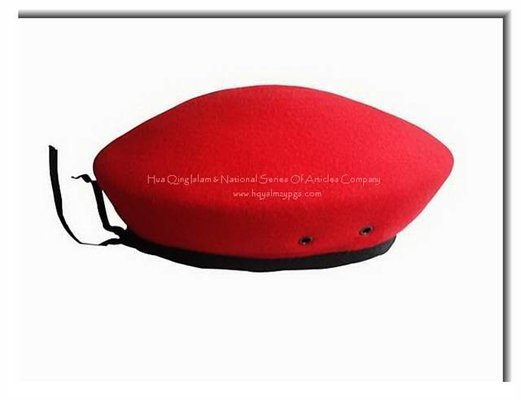 Pure wool brelet / pure wool military beret / Africa Muslim wool Beret / Africa  wool Beret