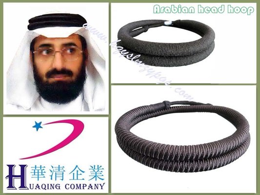 Arabian head hoop  /  Arab turban + head hoop /  Arabian agal