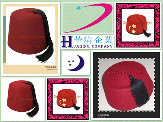 high-quality Turkish military band cap  /  Turkish Band Cap  /  Turkish Wool Cap  /  Size:55#,57#,58#,59#