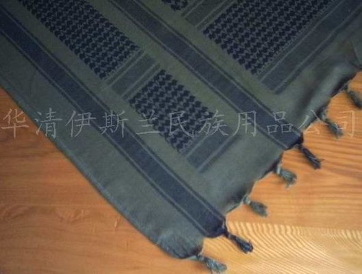 Arab 100%cotton military turban / Arab military scarf / Arabia pure cotton scarf / Size: 112cmX112cm