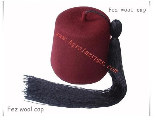 Fez wool cap /  Turkey  wool cap  / wool  cap / Fez  cap / Size:55#,56#,57#,58#,59#,60#,61#,62#
