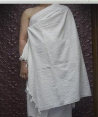 muslim pilgrimage boutique cotton yarn Ihram / Muslim 100% cotton Ihram / haji towel / Muslim  cotton Ihram