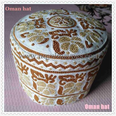 High grade and new style Omani cap / Boutique Oman hat  / Oman hat / Muslim embroidered  cap