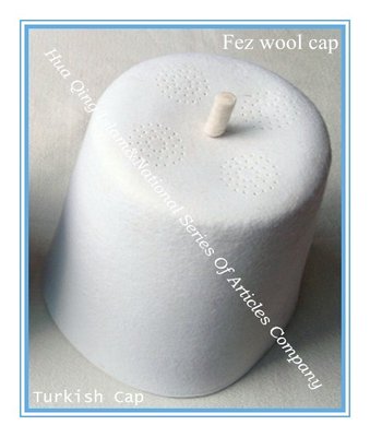 Fez cap (Turkey wool cap)  /  Fez wool cap  /  Muslim  wool cap / wool cap