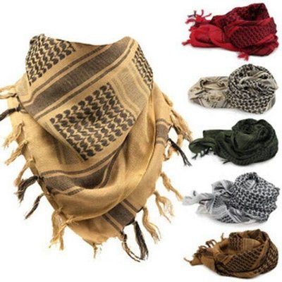 Arab  military turban  /  Arabian pure cotton military scarf  / 112CM Arabian Military turban