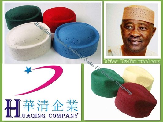 Africa muslim wool cap 53#---60#  West Africa Musilim Pure Wool Cap Africa  wool cap