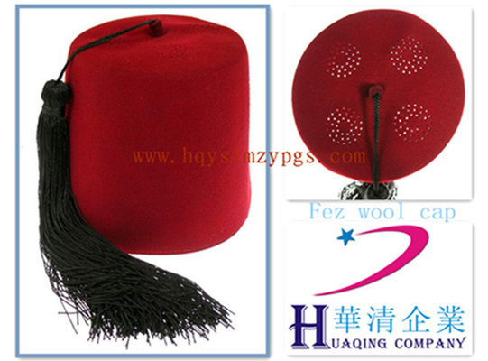 Fez wool cap  /   Turkish wool cap  /  Turkish Cap Size: 55#，56#，57#，58#，59#，60#，61#，62#