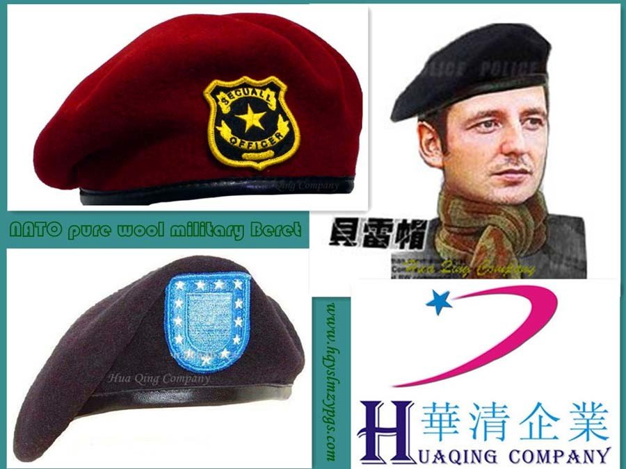 Africa muslim wool cap / pure wool military beret / Wool Beret / military beret / wool cap