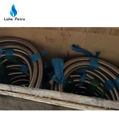 7m Long 5000PSI Antiflame BOP Hose with 1 inch NPT connection PIN 25x5000psix7m