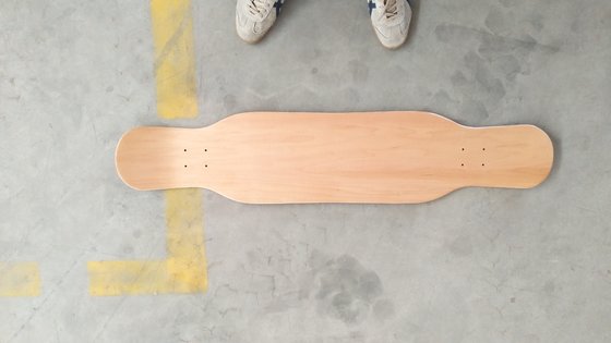 HBD-C Canadian Maple Blank Longboard Deck Wholesale