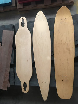 HBD-C Canadian Maple Blank Longboard Deck Wholesale