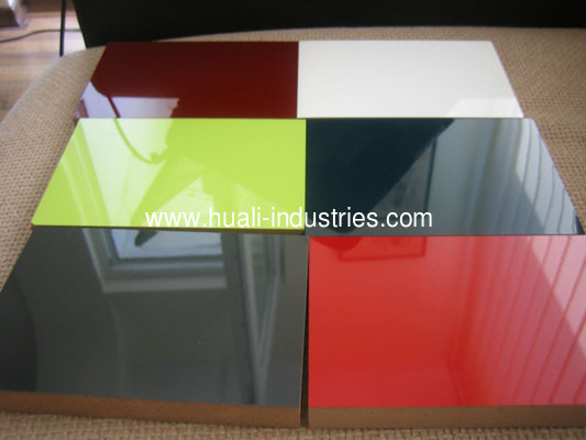decorative paper board standard size MDF board high gloss acrylic MDF board