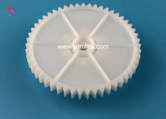 Hitachi Atm Cassette Parts BV Gear 52T 18T White Color Small Plastic Material