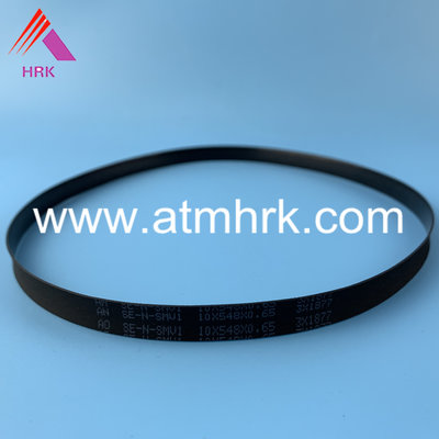 Black GRG ATM Parts CRM8240 Transmission Channel Flat Belt 10*548*0.65mm
