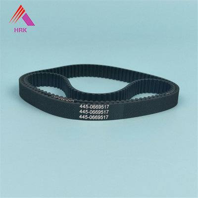 Black Ncr Cassette Parts Transport Belt 4450669517 For NCR 5886 5887 ATM Machine