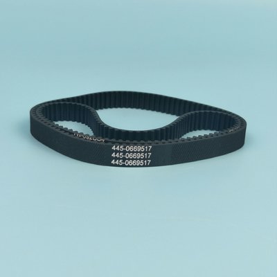 Black Ncr Cassette Parts Transport Belt 4450669517 For NCR 5886 5887 ATM Machine