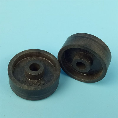 Black Small Plastic Roller Atm Hardware Components A001574 NMD For ATM Machine