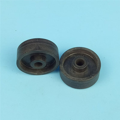 Black Small Plastic Roller Atm Hardware Components A001574 NMD For ATM Machine
