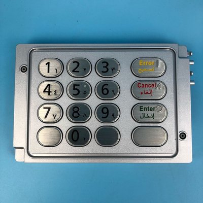 Iron / Steel NCR ATM Machine Parts 445-0745409 EPP 3 (U) Arabic Version Module Assy