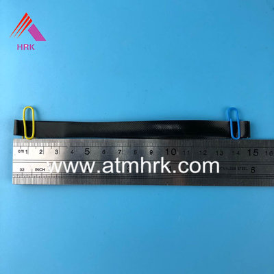 Black CRM8240 Atm Machine Components Transmission Channel Flat Belt 10*304*0.65mm