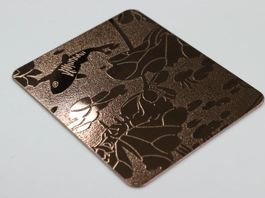 Decorative Building Material 316L Embossed Stainless Sheet