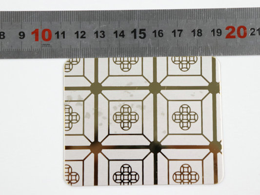 Deep Etching Stainless Steel Sheets for decorative building material