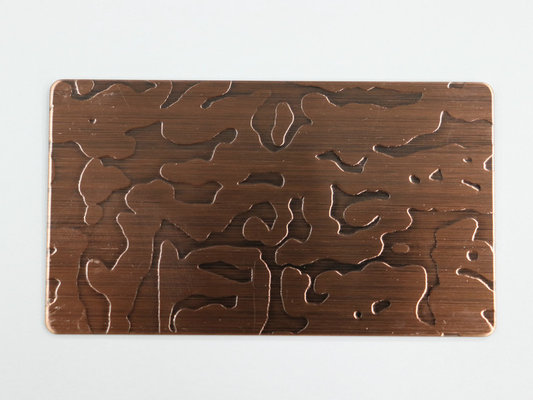 ISO 304 1500mm Embossed Stainless Steel Sheets