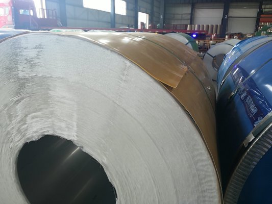 ISO9001 Certification Cold Rolled Stainless Steel Coil Customize Length For Construction