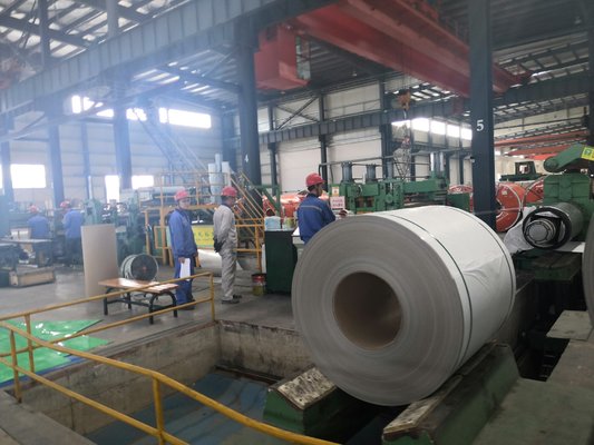 ISO9001 Certification Cold Rolled Stainless Steel Coil Customize Length For Construction