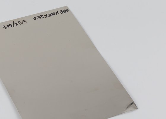 Cold Rolled 2.5M 304 BA Stainless Steel Sheet
