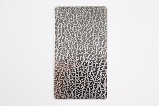SGS  201 Embossed Stainless Steel Sheets Metal Panels