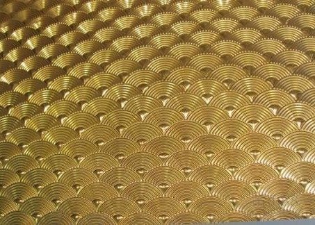 Elevator Interior Decoration 316 Embossed Steel Sheet