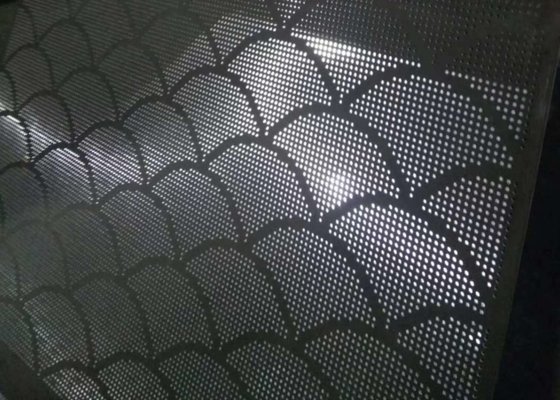 Drying Sieve Plate Fish Scale Hole BA SS Perforated Sheet