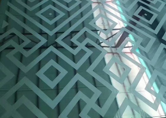 PVC Coated Etched Stainless Steel Sheets
