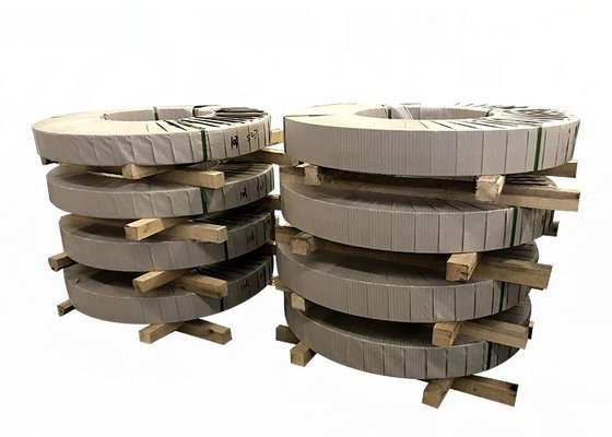 Natural Silver Decorative Slit Edge Steel Strip Coil