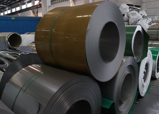 Boiler Plate Polished Slit Edge SS 304 Coil