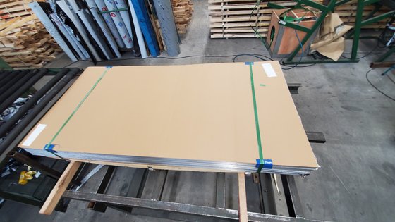 SGS brushed 1219mm 24GA Metric 430 Stainless Steel Sheet