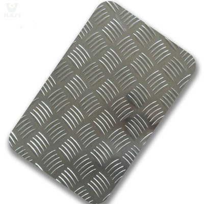 Cold Press 1.4301 S30400 Diamond Stainless Steel Tread Plate