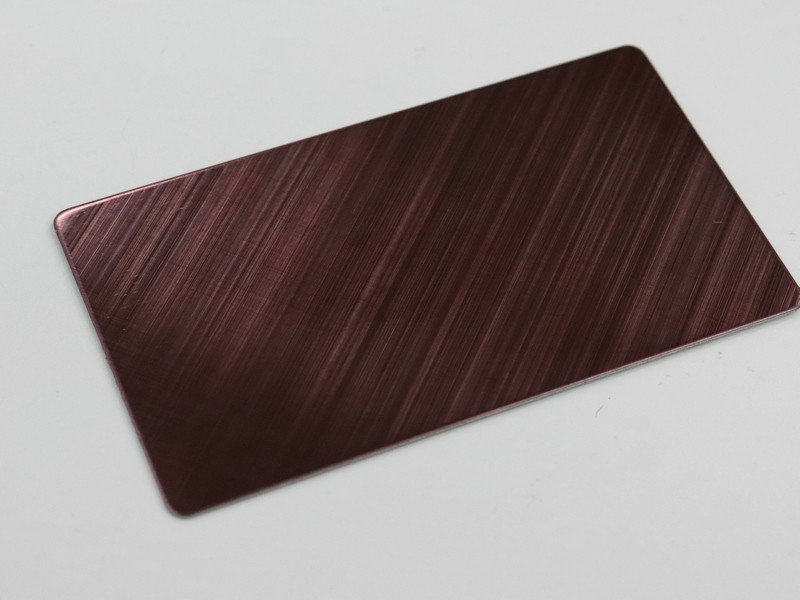 Polished 201 6000mm Stainless Steel Colored Sheet