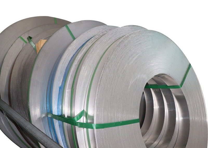 Natural Silver Decorative Slit Edge Steel Strip Coil