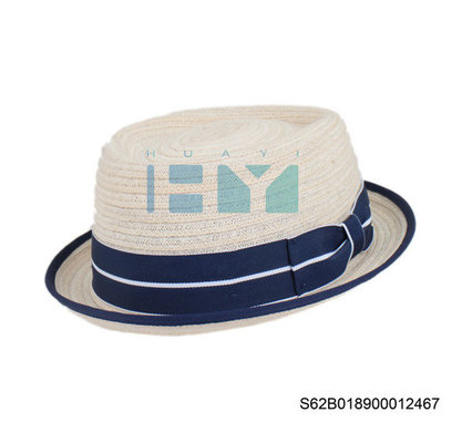Straw Pork Pie Hats